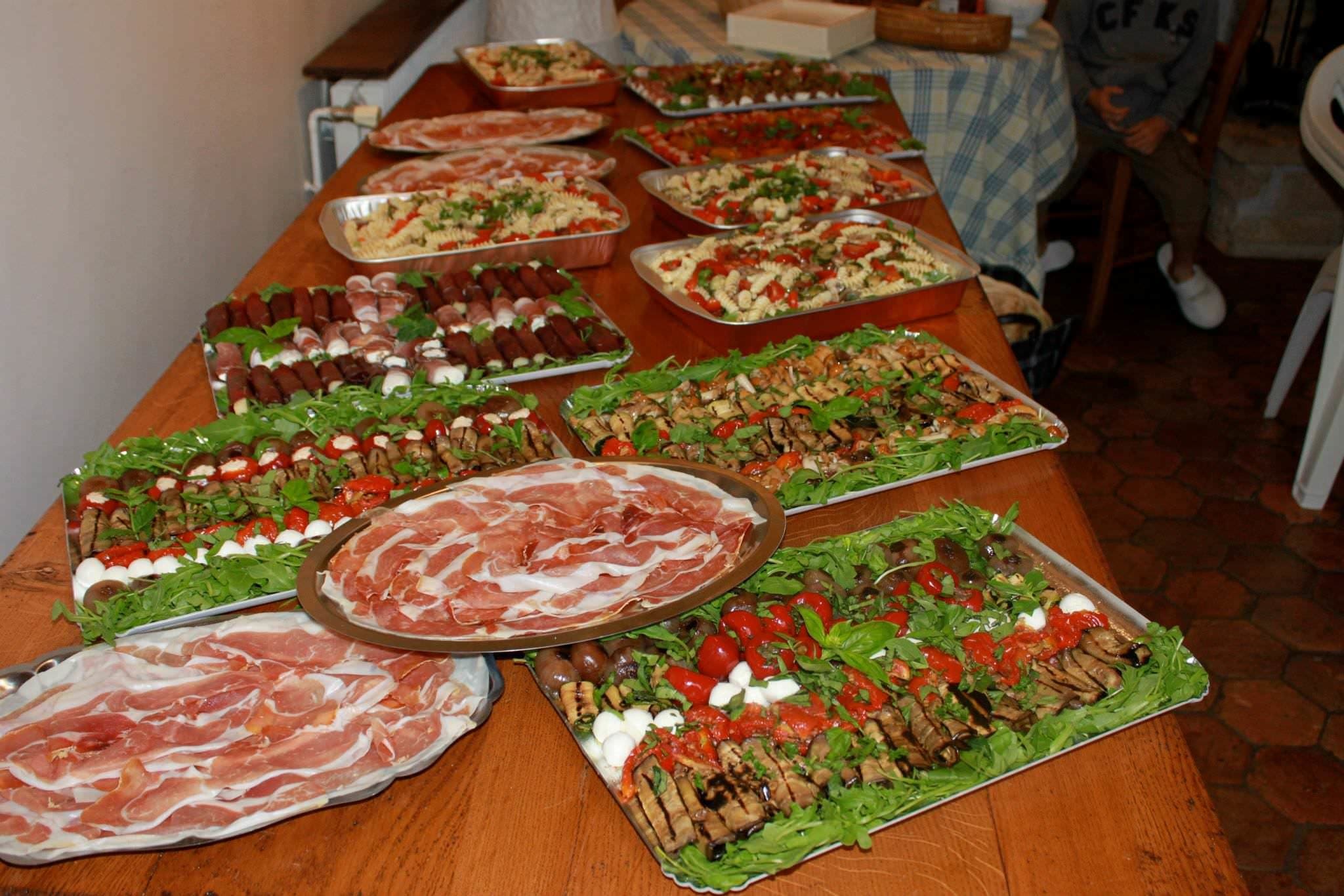Nos buffets – Saveurs d'Italie